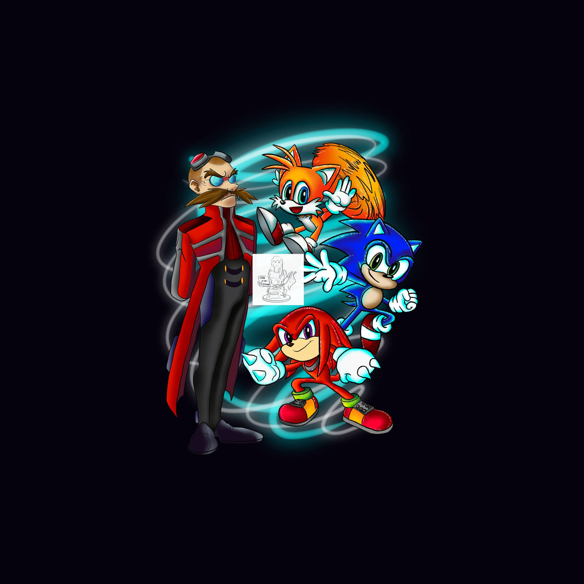 RTS - Hedgehog Mania Panel 4 - Options – Itchin To Get Stitchin Custom ...