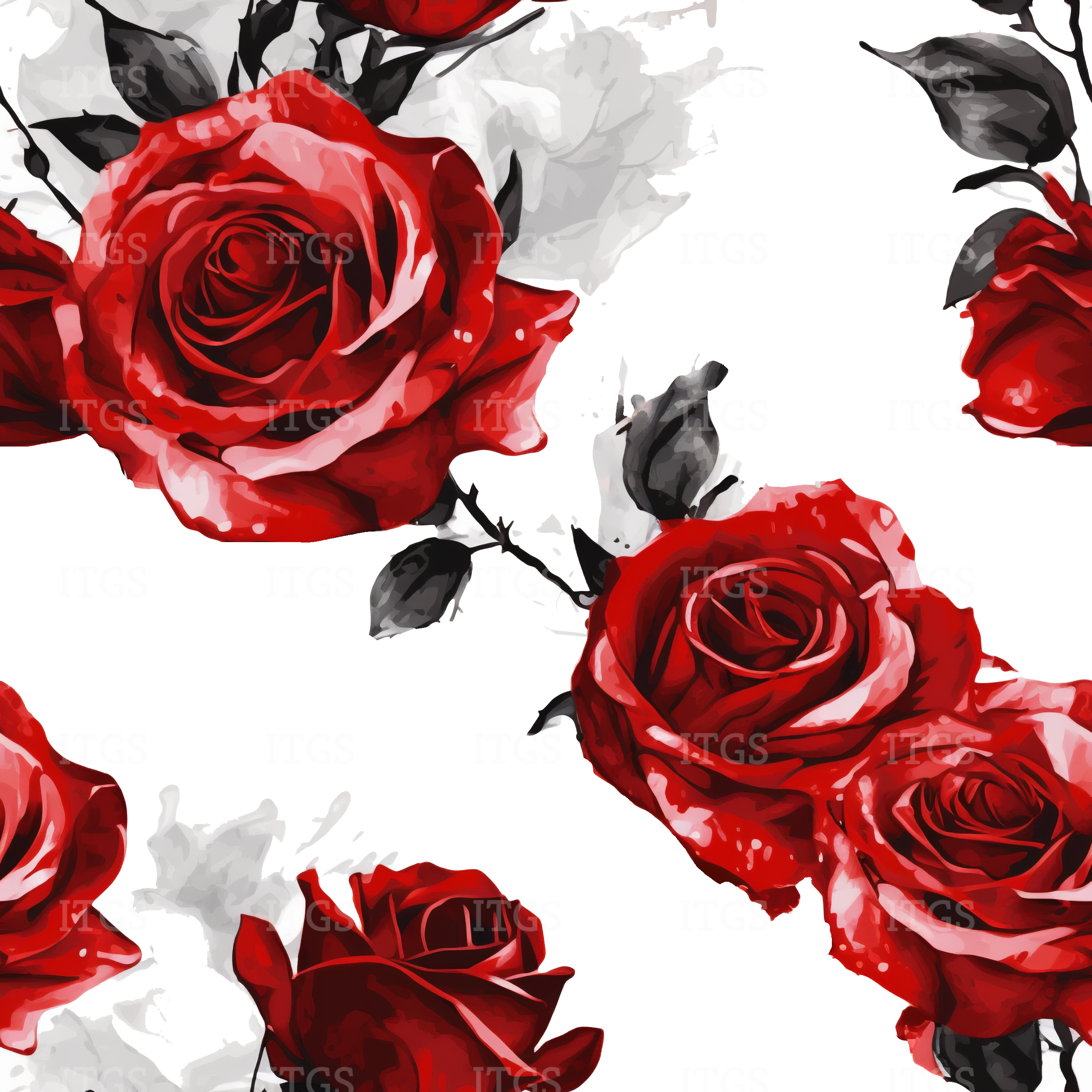 RTS - Clear Vinyl Design - Ruby Roses 1 – Itchin To Get Stitchin Custom ...