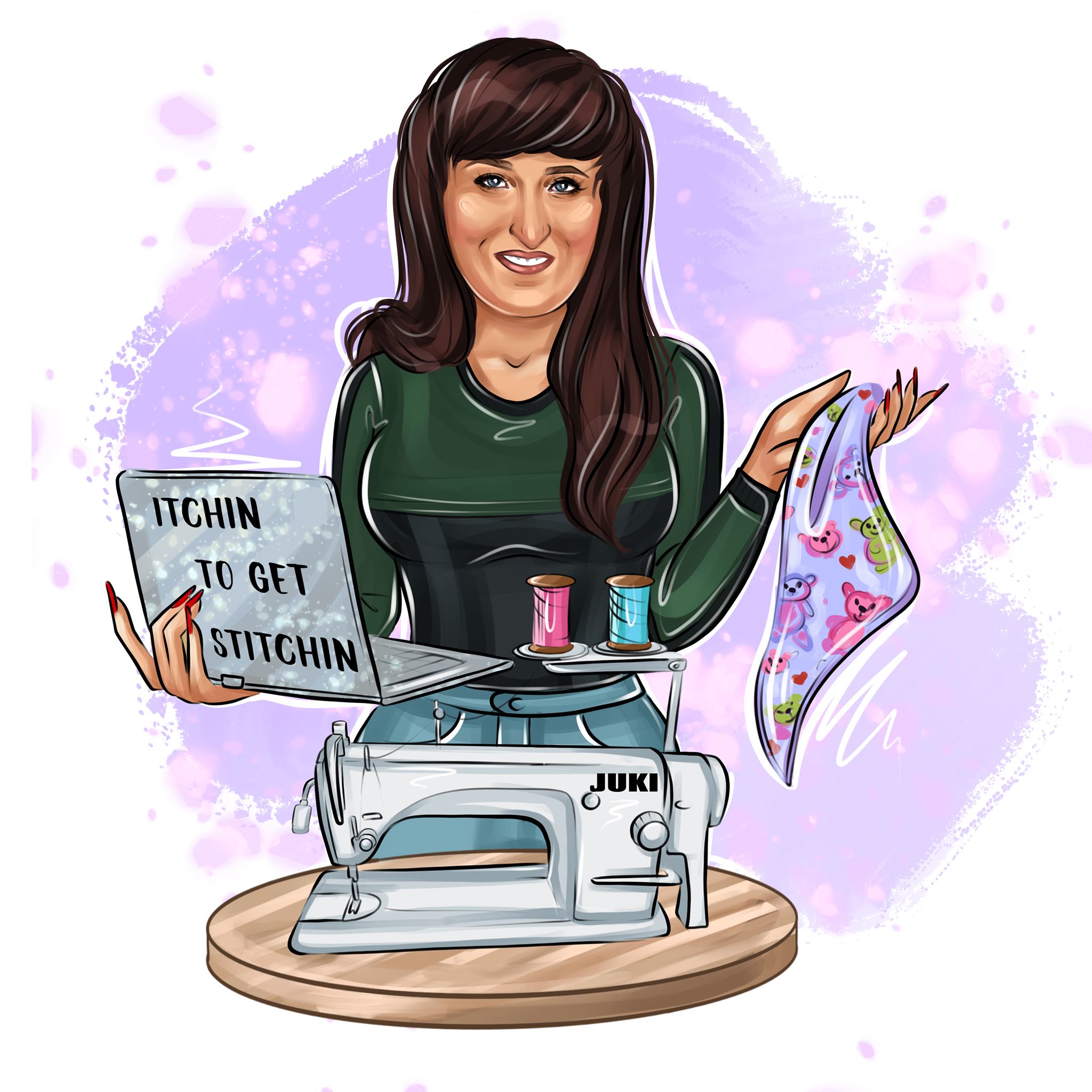 COTTON LYCRA / BAMBOO LYCRA – Page 3 – Itchin To Get Stitchin Custom ...