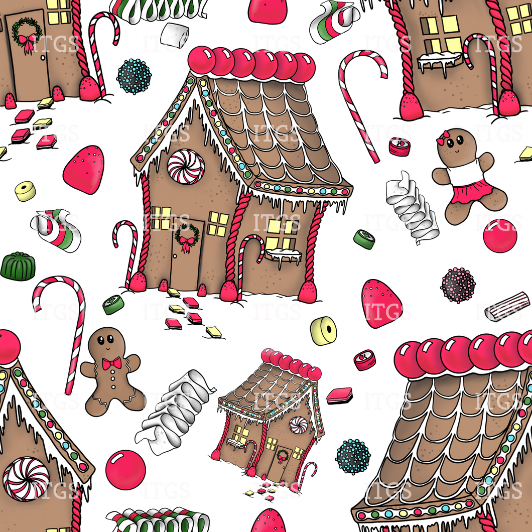 RTS - Clear Vinyl Design - Gingerbread Magic – Itchin To Get Stitchin ...