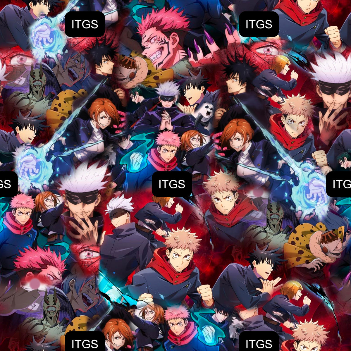 RTS - Fighters - Anime Vinyl – Itchin To Get Stitchin Custom Fabrics