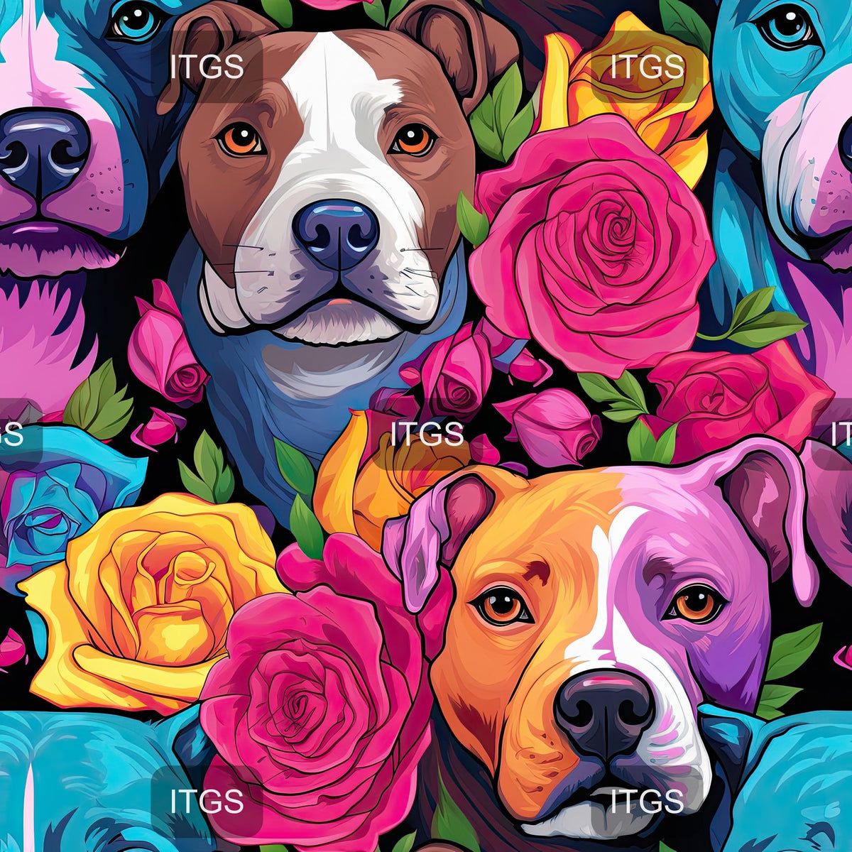 RTS - Pretty Pits Vinyl – Itchin To Get Stitchin Custom Fabrics