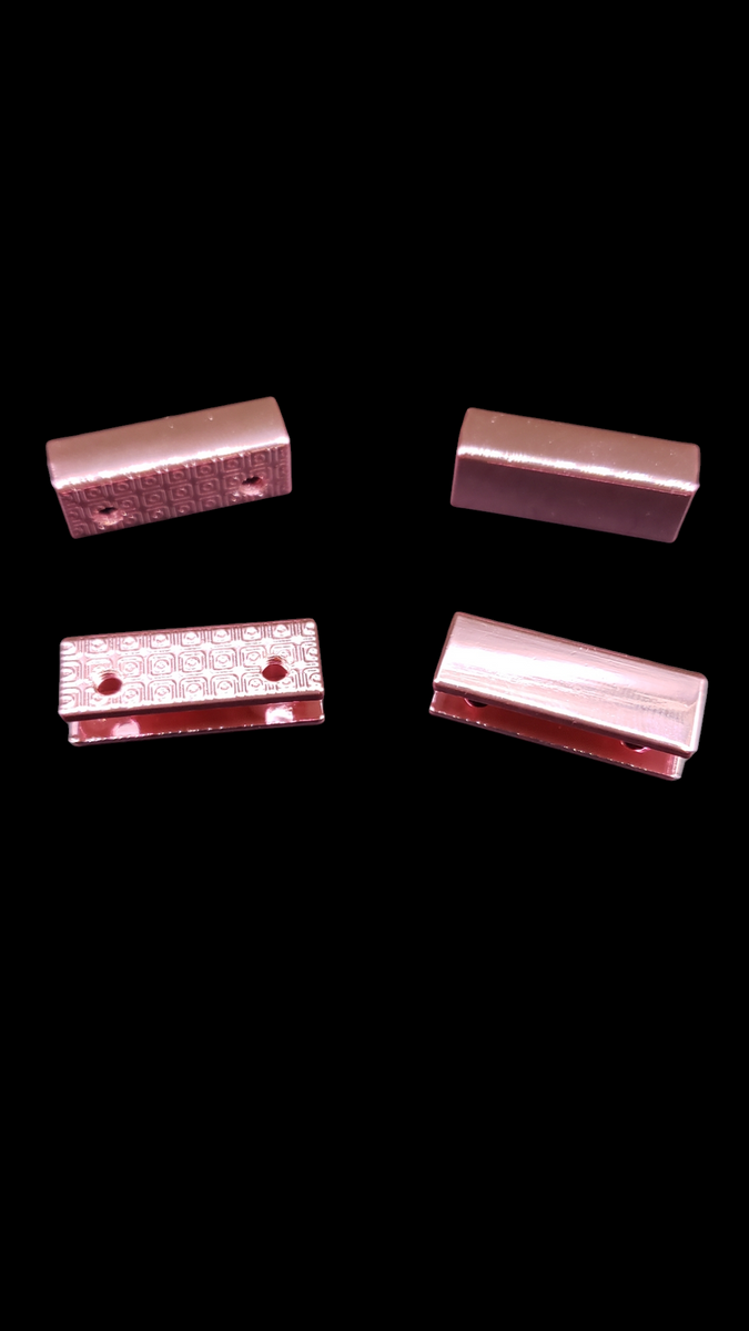 RTS Hardware - Set of 4 - 1" Strap End Caps - Bubblegum – Itchin To Get ...