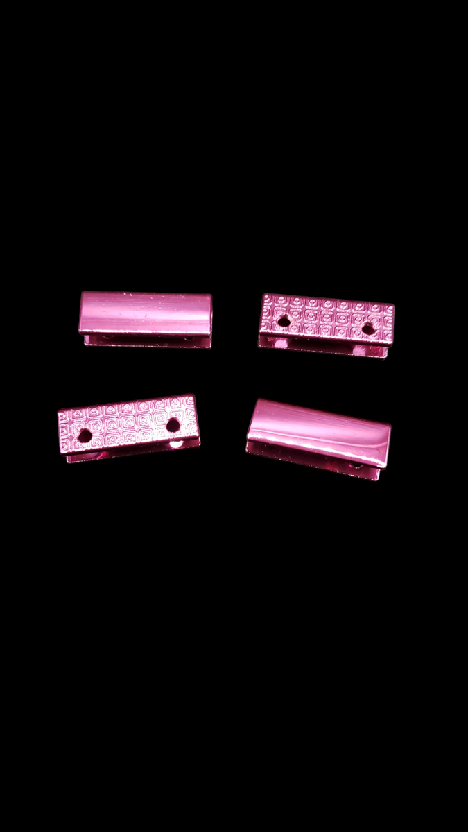 RTS Hardware - Set of 4 - 1" Strap End Caps - Pink – Itchin To Get ...