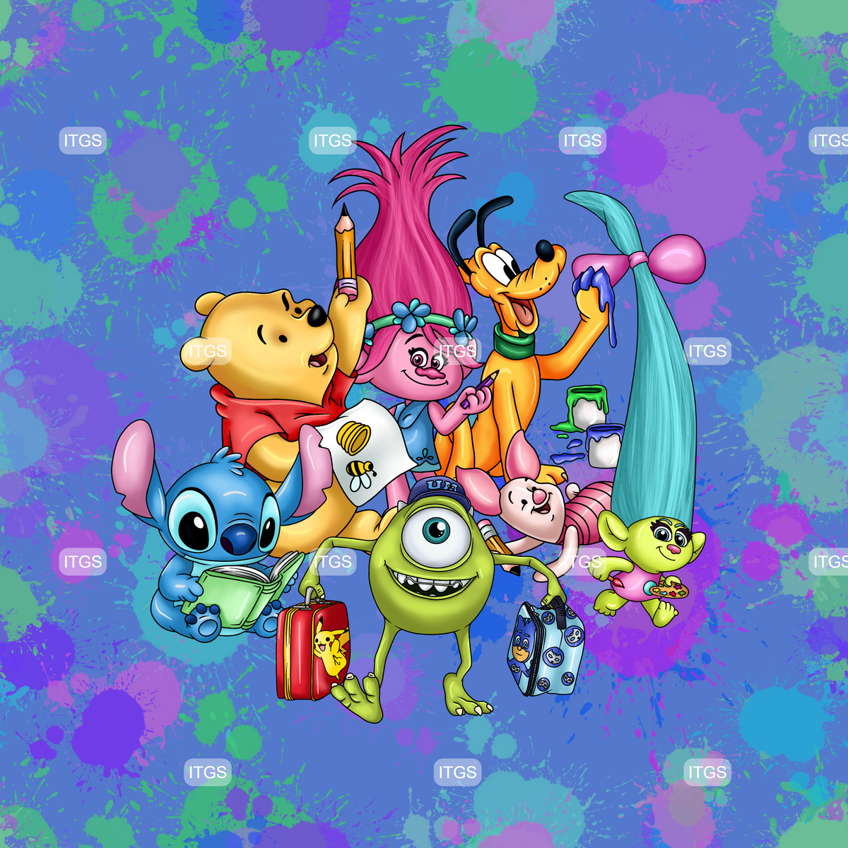 RTS - School Experiment 2 Panel - Options – Itchin To Get Stitchin Custom Fabrics