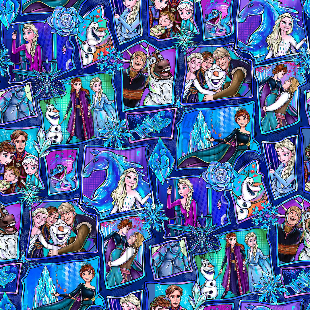 RTS - Frozen Dreams Main 1C Vinyl – Itchin To Get Stitchin Custom Fabrics