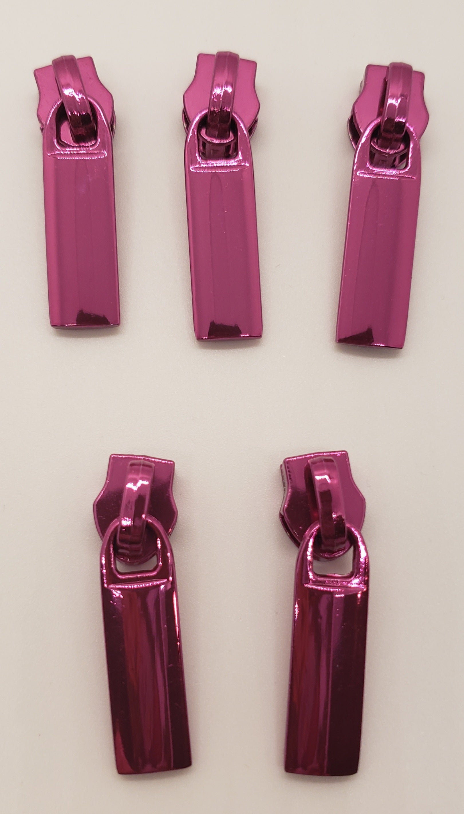 RTS Hardware - Set of 5 Zipper Pulls (#5) - Pink – Itchin To Get ...