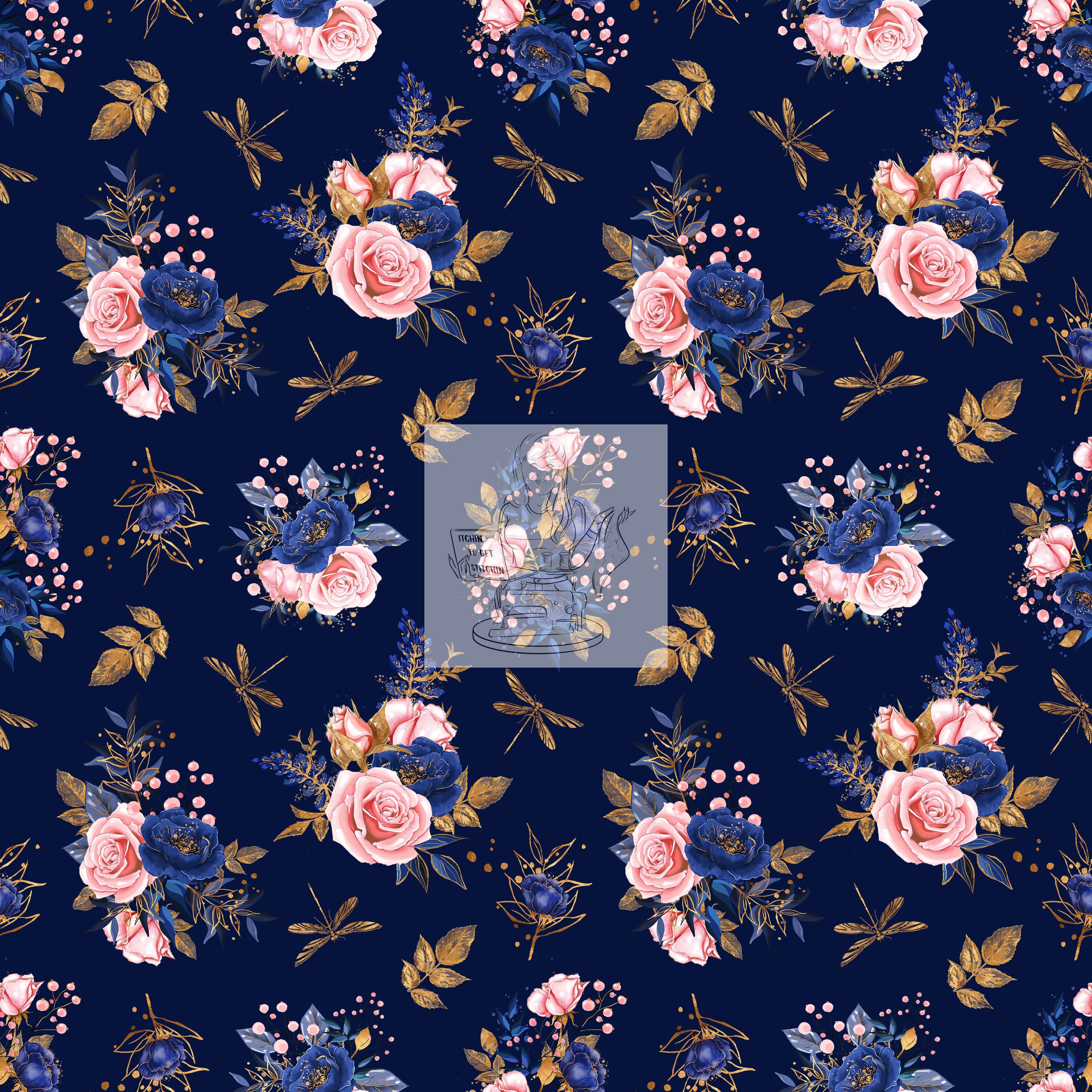 RTS - Mystic Garden Vinyl – Itchin To Get Stitchin Custom Fabrics