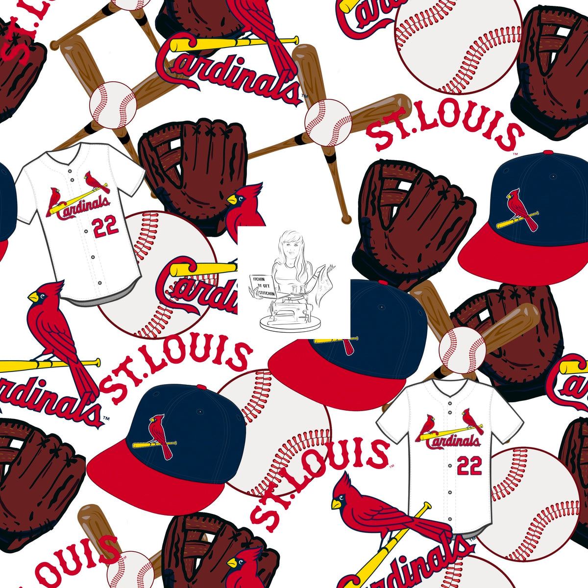 RTS - Cardinal Strength Vinyl – Itchin To Get Stitchin Custom Fabrics